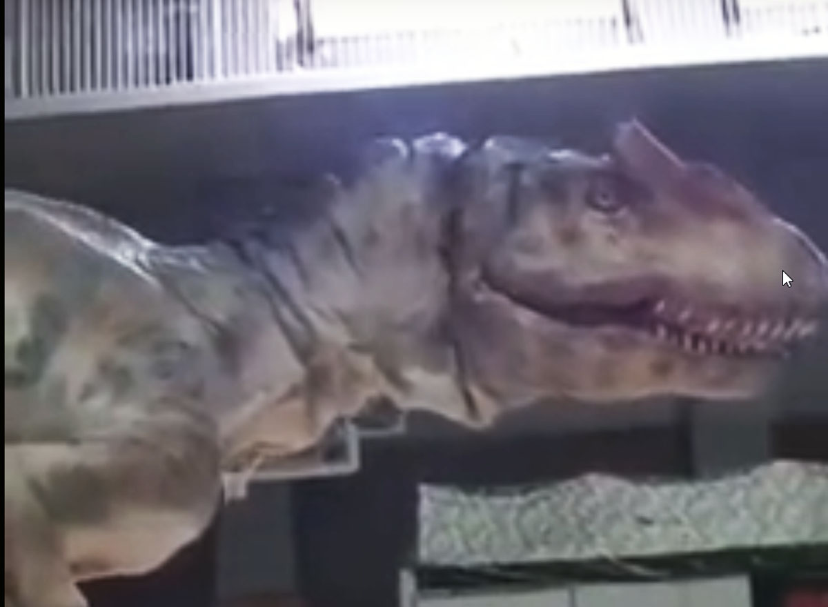 Real Dinosaur Attacks Crowd | The Ugly Minute