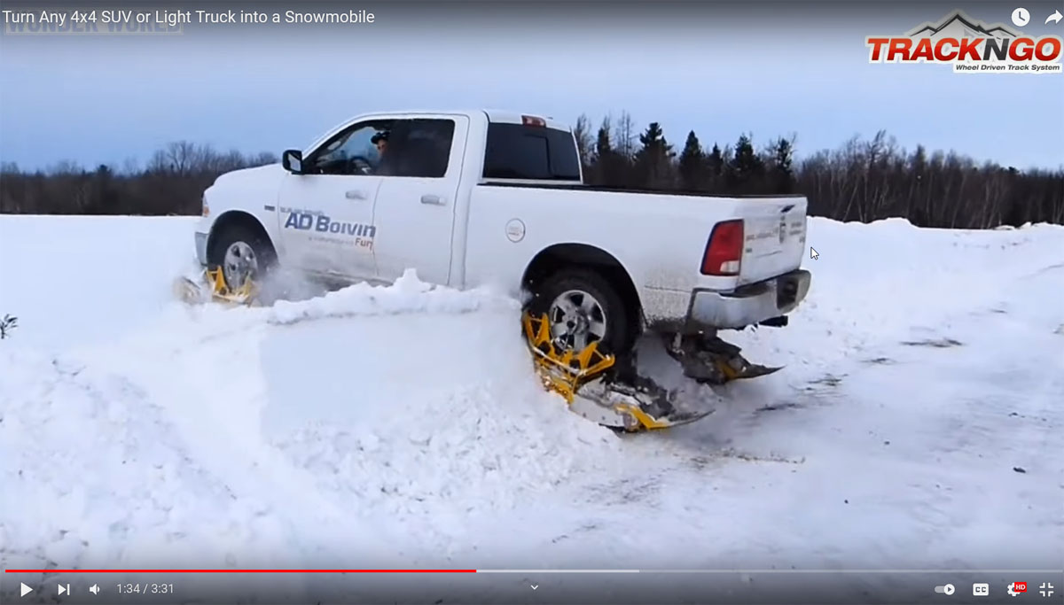 Turn a Car into a Snowmobile | The Ugly Minute