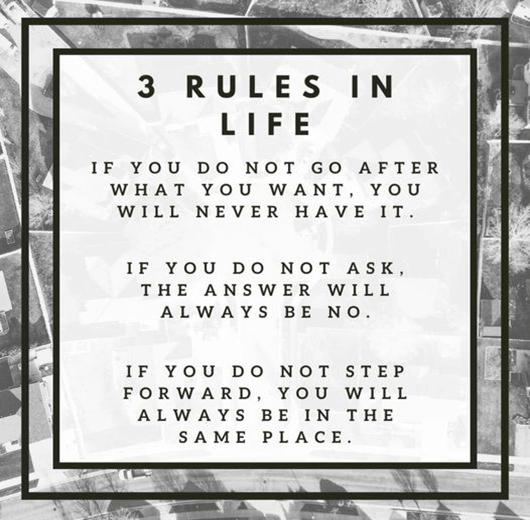 Three Rules for Life | The Ugly Minute