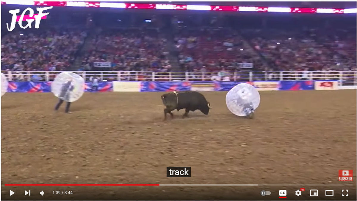 Bubble Soccer Rodeo Bull | The Ugly Minute