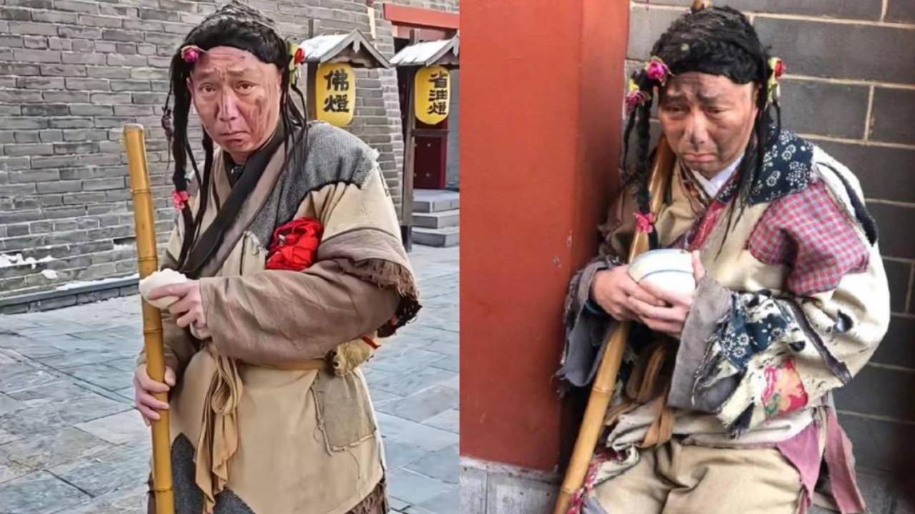 Professional Actor Makes a Living Playing a Beggar for Handouts | The ...