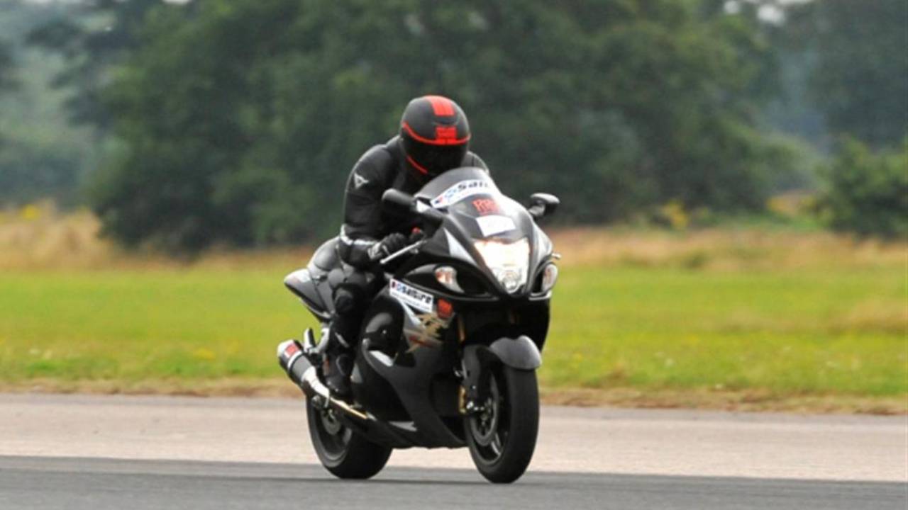 Blind and Disabled Biker Sets New Motorcycle Speed Record | The Ugly Minute