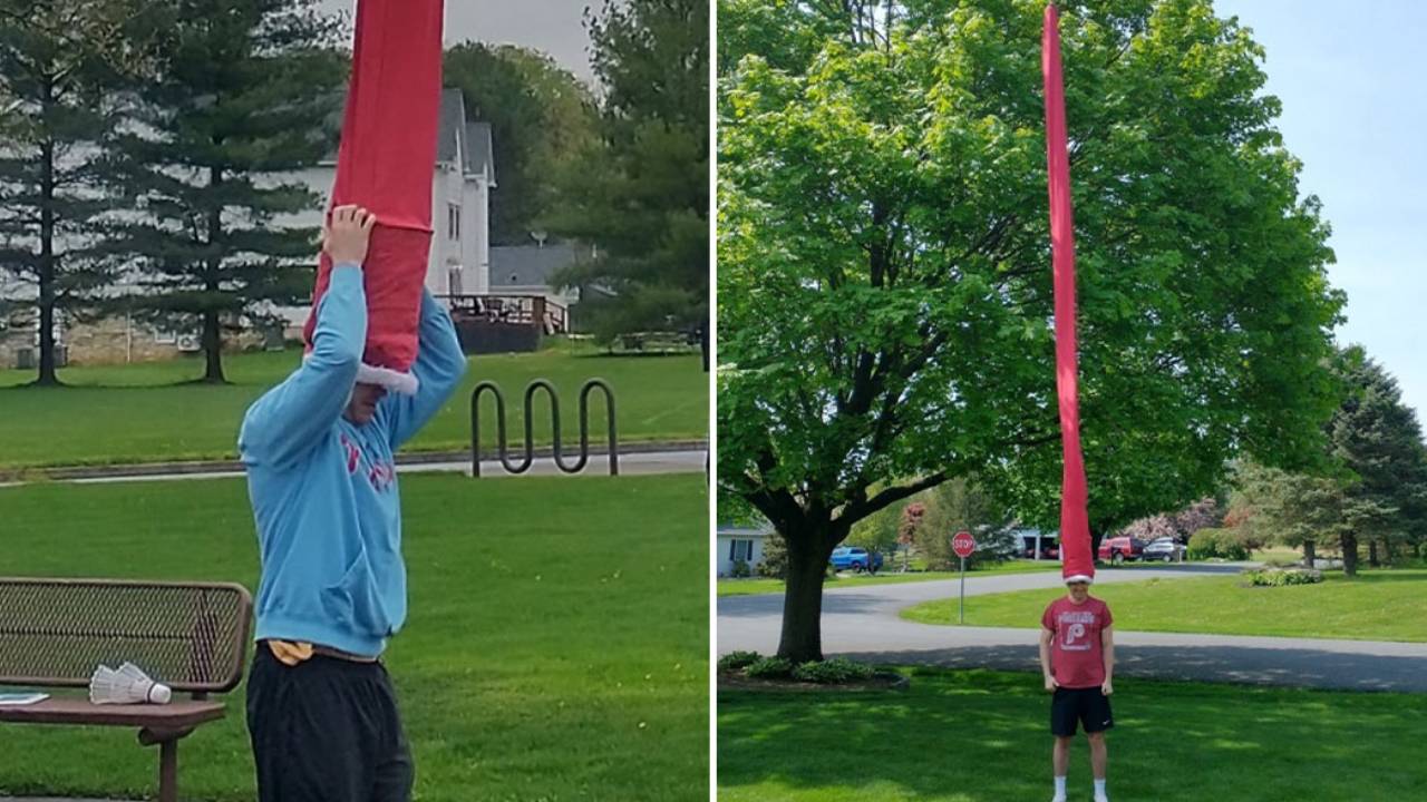 Pa. student spent years building world’s tallest hat | The Ugly Minute