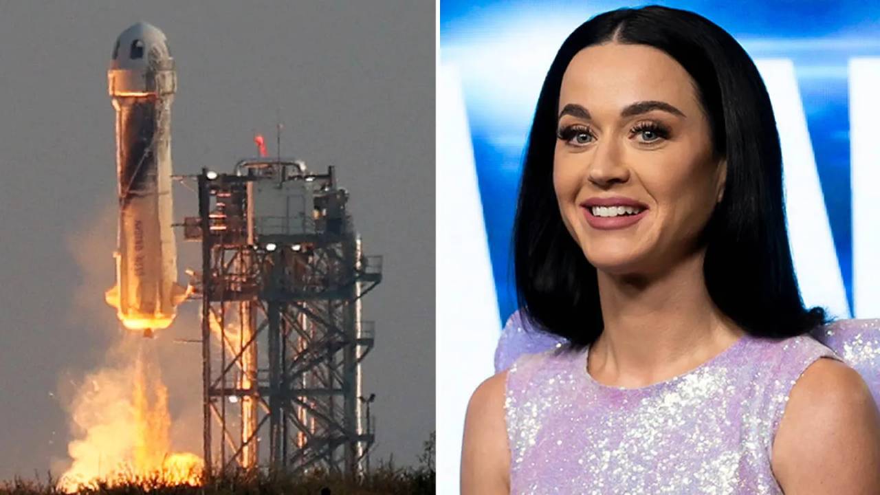 Katy Perry to train in zero-gravity for historic Blue Origin space ...