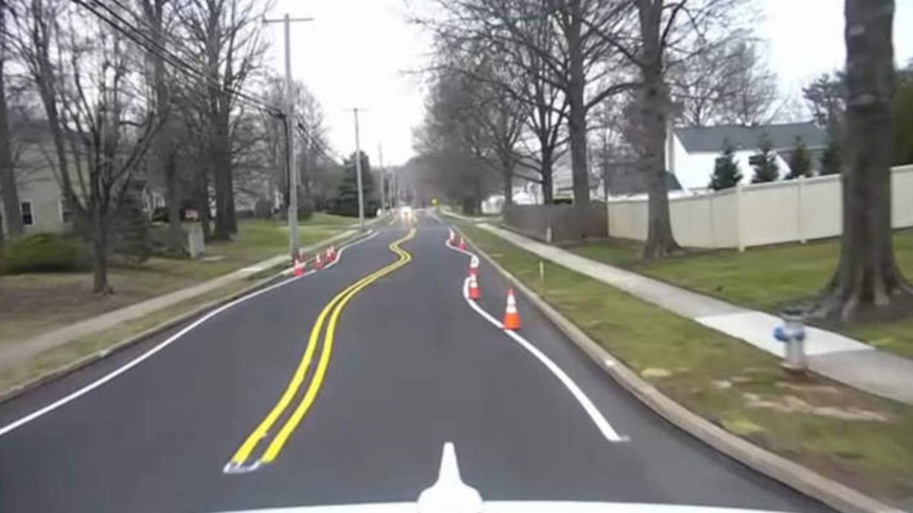 Town Introduces Wavy Traffic Lines to Slow Down Motorists | The Ugly Minute